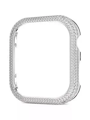 SWAROVSKI Crystal-embellished Watch Case - Silver