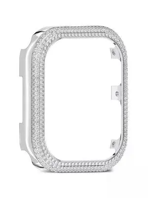 SWAROVSKI Crystal-embellished Watch Case - Silver