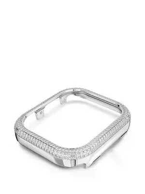 SWAROVSKI Crystal-embellished Watch Case - Silver