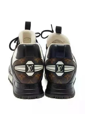 LOUIS VUITTON Run Away Monogram Canvas Sneakers