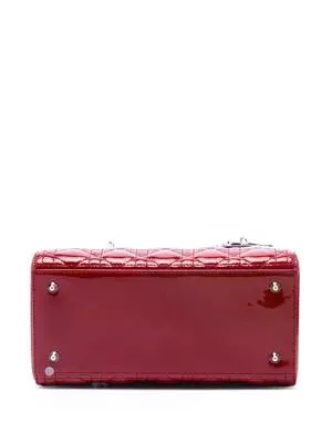 Dior Patent Cannage Lady Satchel