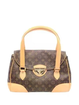 LOUIS VUITTON Monogram Beverly Gm Shoulder Bag - Brown