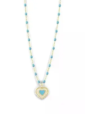 Gigi Clozeau Heart-pendant Necklace - Gold