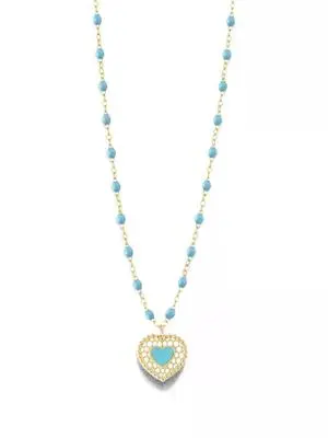 Gigi Clozeau Heart-pendant Necklace - Gold