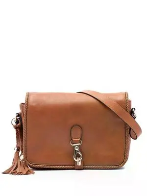 Gucci 2016-2026 Calfskin Marrakech Crossbody Bag - Brown