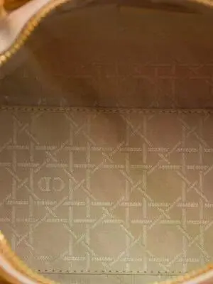 Dior 1997 Medium Suede Cannage Lady Satchel