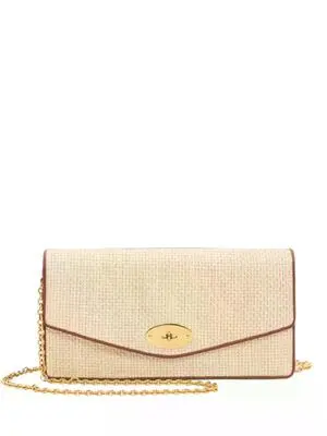 Mulberry Postman's Lock Woven Clutch Bag