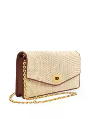 Mulberry Postman's Lock Woven Clutch Bag