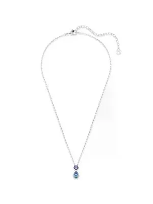 SWAROVSKI Chroma Crystal-pendant Necklace - Silver