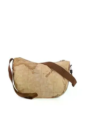 ALVIERO MARTINI 1° CLASSE Geo Classic Shoulder Bag - Neutrals
