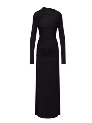 Victoria Beckham Dress With Draped Shoulders