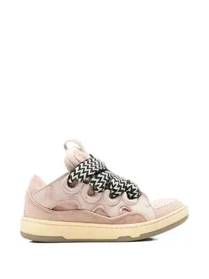 LANVIN Curb Printed Sneakers - Pink