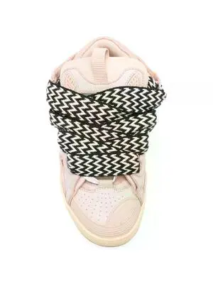 LANVIN Curb Printed Sneakers - Pink