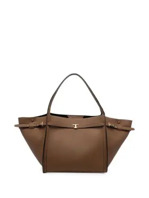 TOD'S Leather Shopping Bag - Brown