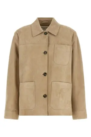 Max Mara Ghiera Suede Leather Jacket