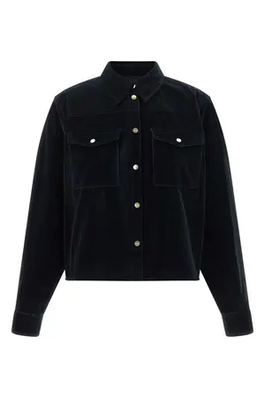 Max Mara Corduroy Overshirt - Blue