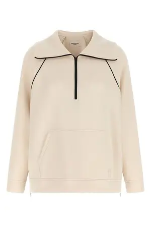Max Mara Ballata Half-zip Sweatshirt - Beige