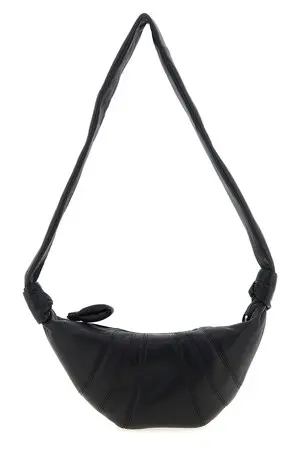 LEMAIRE Small Croissant Shoulder Bag - Black