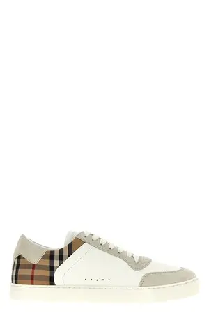 Burberry Check Print Sneakers - Multi