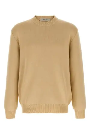 GOLDEN GOOSE Davis Cotton Blend Sweater - Beige