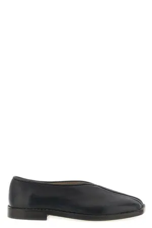LEMAIRE Piped Slippers - Brown