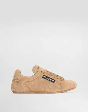 Dolce & Gabbana Alpaca Portofino Soft Sneakers