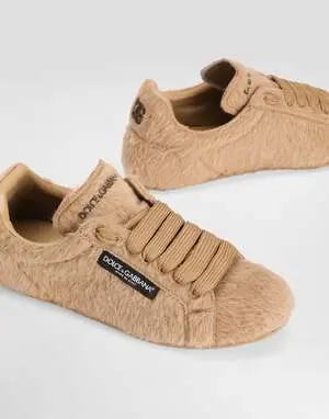 Dolce & Gabbana Alpaca Portofino Soft Sneakers