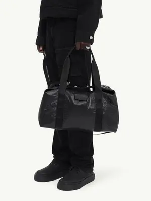 MAISON MARGIELA Crunched Nylon Weekend Bag