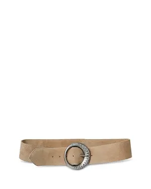 Free People Free People Suede Hip Belt Ecru