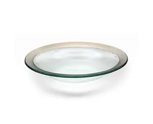 ANNIEGLASS Roman Antique 9 Deep Bowl - Platinum