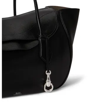 Polo Ralph Lauren Blaze Large Leather Shoulder Bag