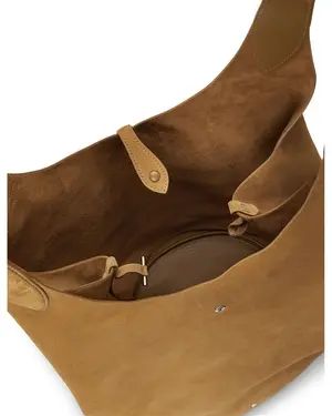 Polo Ralph Lauren Polo Play Large Suede Tote Bag - Brown