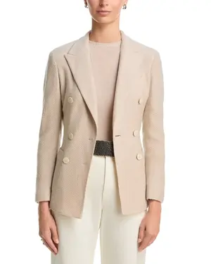 Eleventy Cashmere Double Breasted Jacket