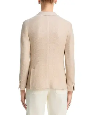 Eleventy Cashmere Double Breasted Jacket