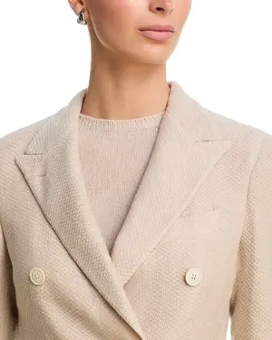 Eleventy Cashmere Double Breasted Jacket