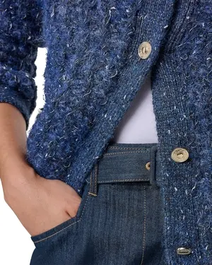 Sonia Rykiel Paris Sweater Denim Jacket