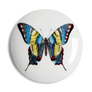 FORNASETTI Farfalle Round Butterfly Box