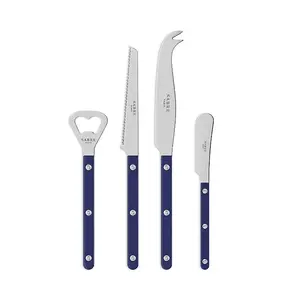 Sabre Paris Bistrot 4 Piece Aperitif Cutlery Set - Navy Blue