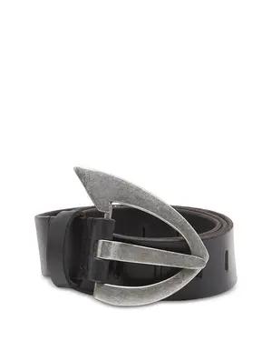 Free People Free People We The Free Noa Leather Belt Black