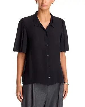 EMME Seggio Petal Sleeve Blouse