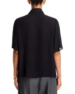 EMME Seggio Petal Sleeve Blouse