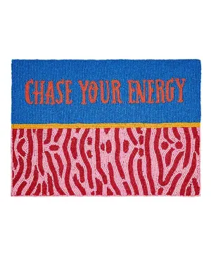 ZSA ZSA ZSU Dadri Beaded Placemat Energy, 12 X 16