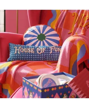 ZSA ZSA ZSU Digital Printed Cushion, 7.87x21.65