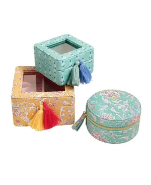 ZSA ZSA ZSU Meilin Jewelery Box, 4 X 4