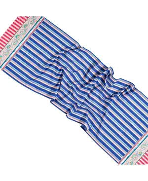 ZSA ZSA ZSU Nilufer Digital Printed Cotton Runner, 19.6 X 70.8