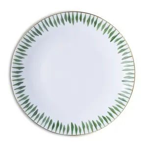 MARIE DAAGE Allee De Cypress Dinner Plate - Vert Flamboyant ()