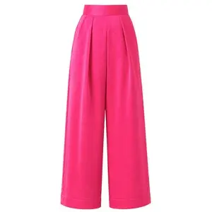 SACHA DRAKE Luxe Pleated Trouser - Pink