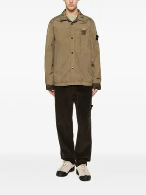 Stone Island Cotton Corduroy Trousers