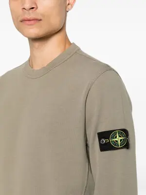 Stone Island Cotton Crewneck Sweatshirt