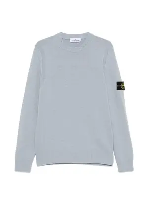 Stone Island Wool Sweater - Grey